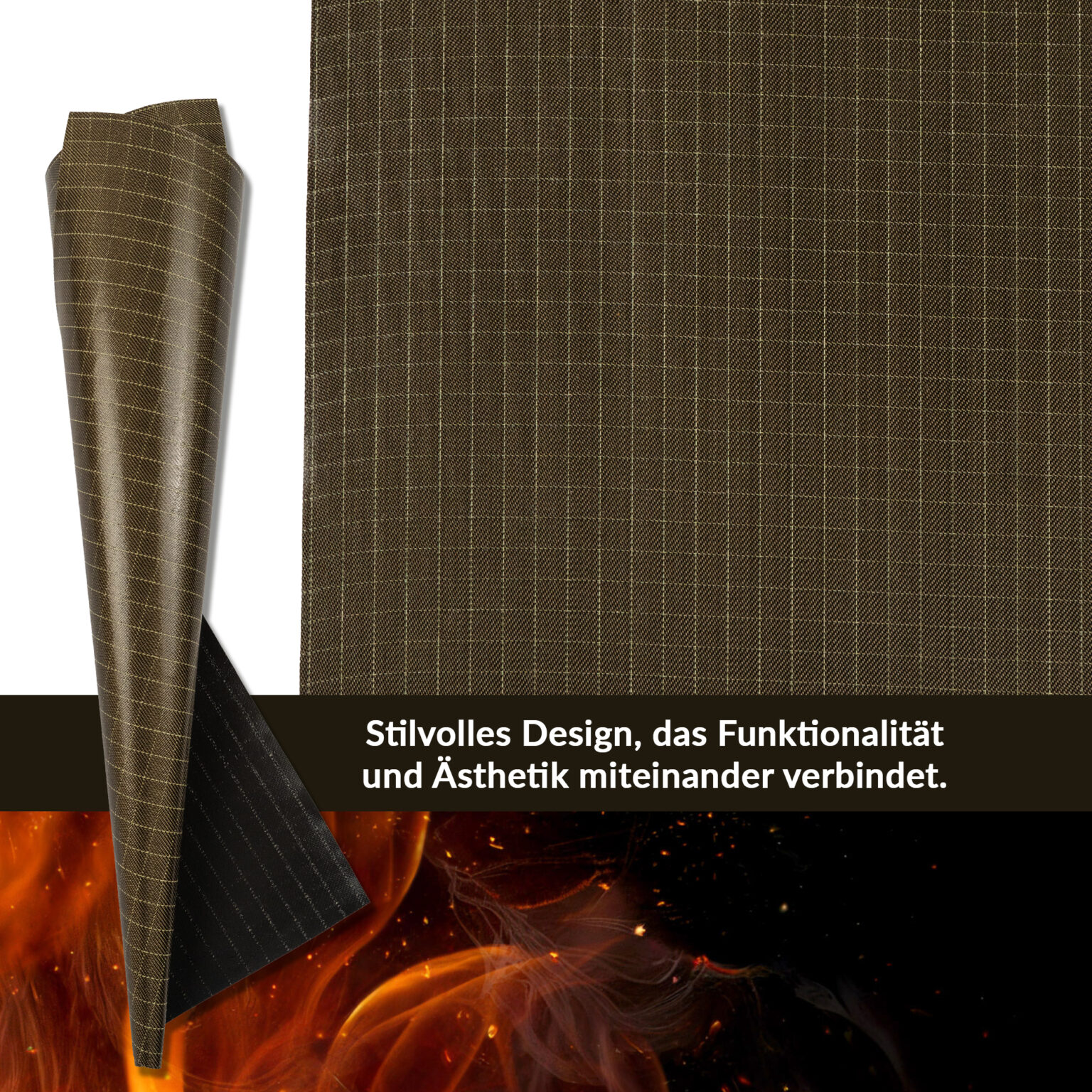 FireMat Gold Edition Hoch Hitze Beständige Unterlage